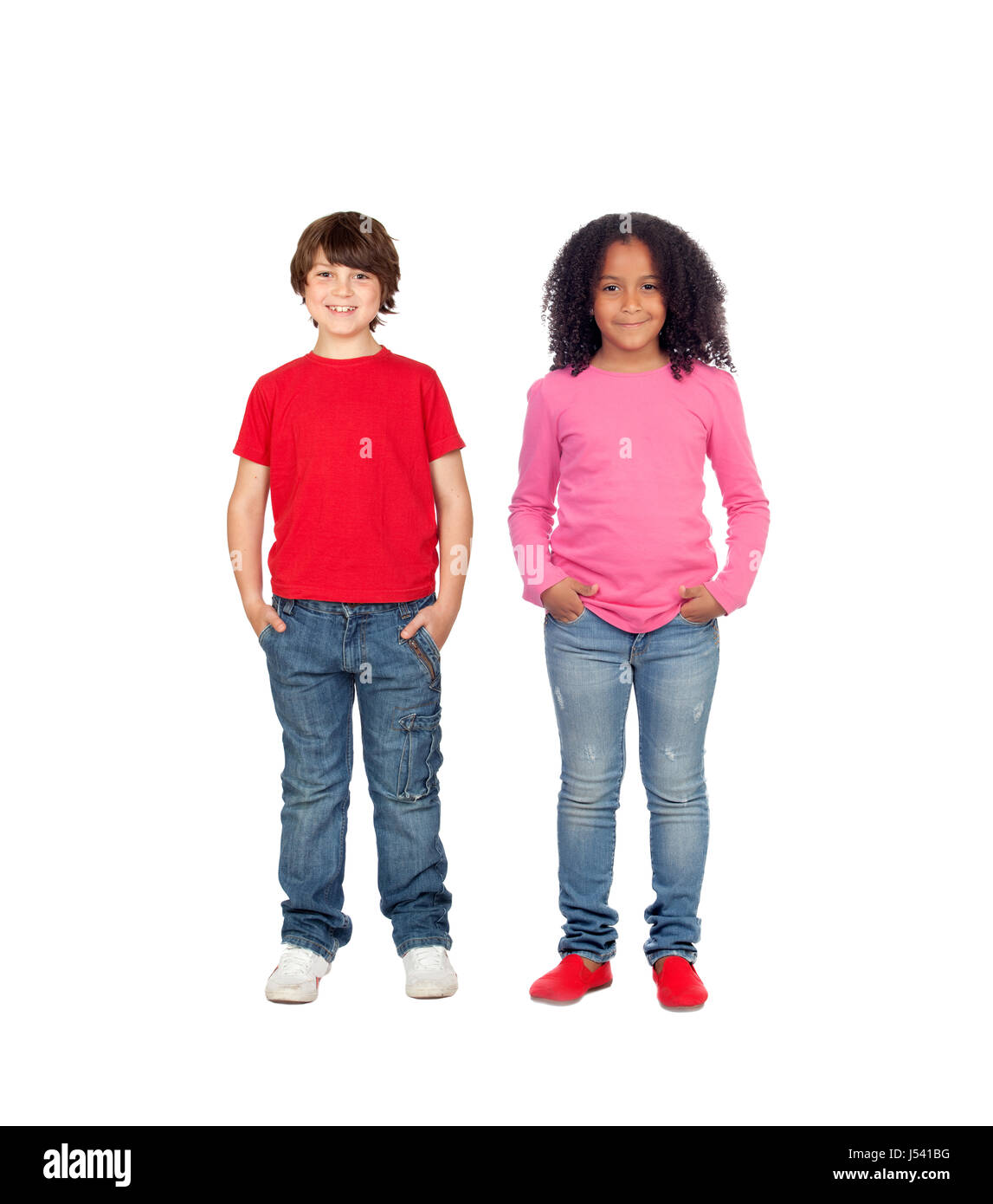 African american children playing Cut Out Stock Images & Pictures - Alamy