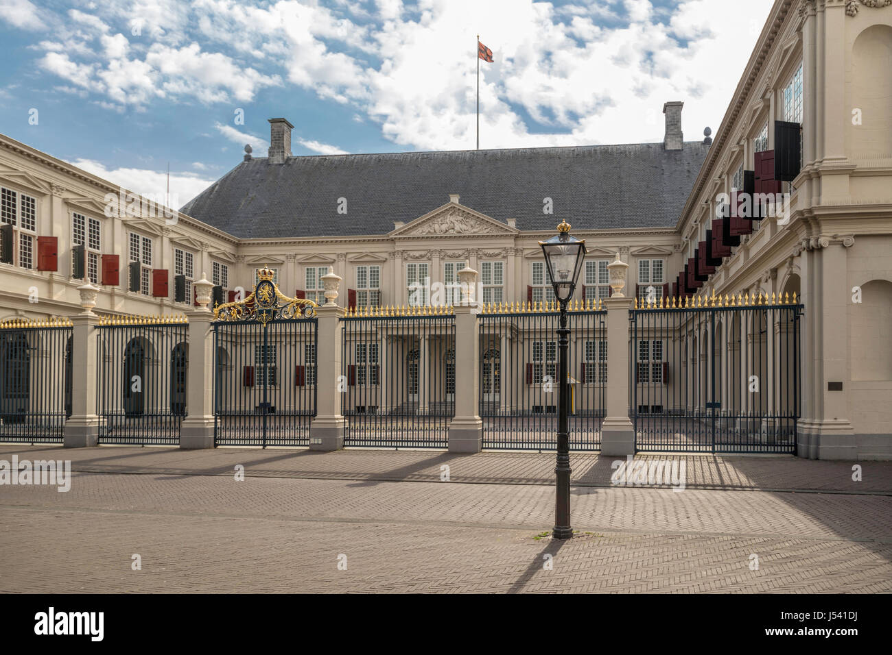 Facade of Noordeinde Palace, central The Hague (Den Haag), South ...