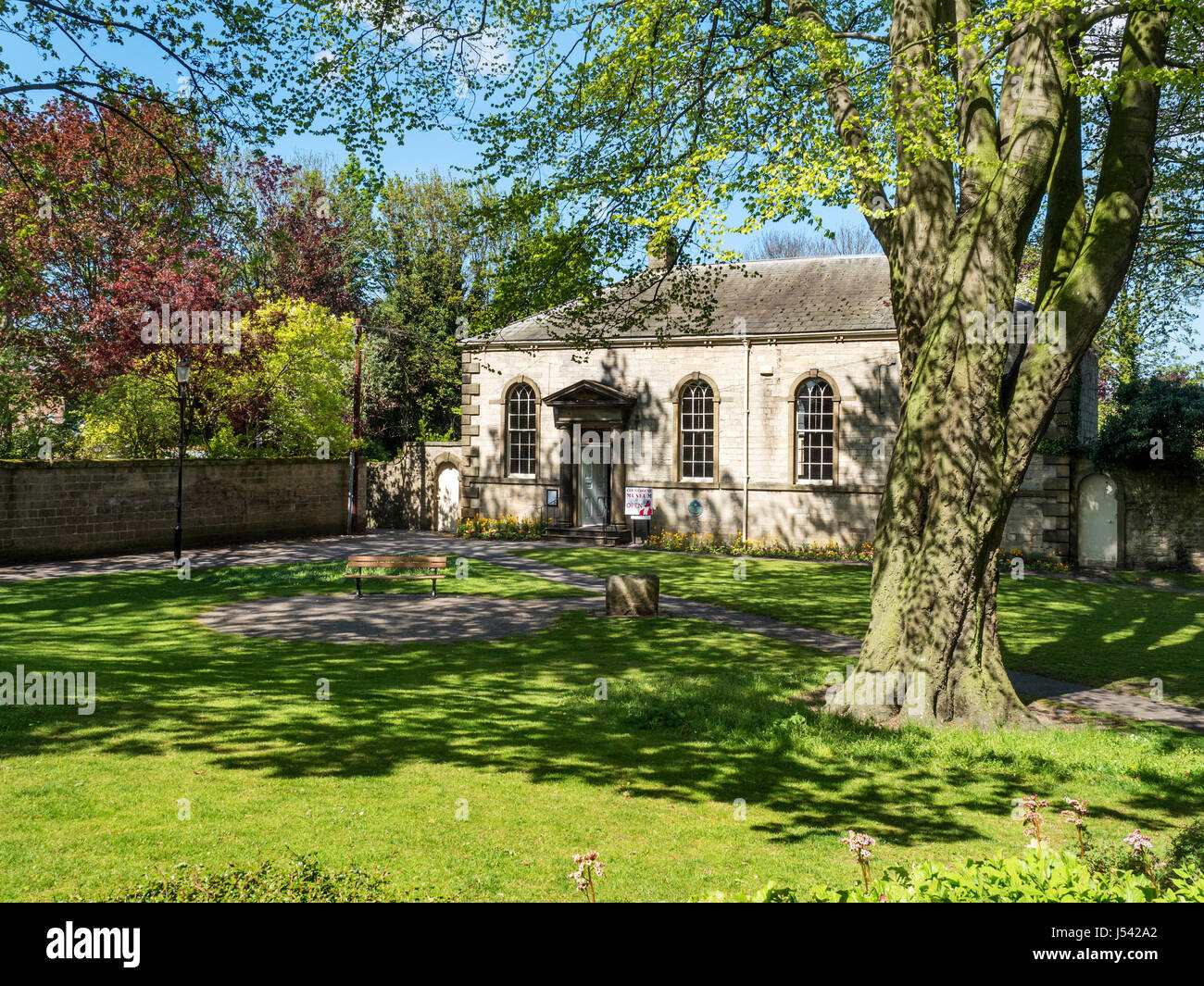 Courthouse Museum in Spring at Ripon North Yorkshire England Stock ...