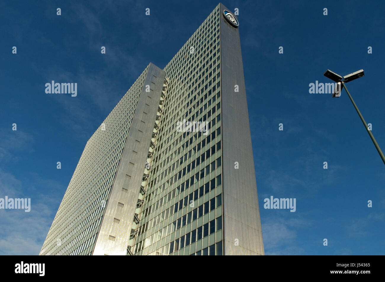 three-disc house 4 Stock Photo - Alamy