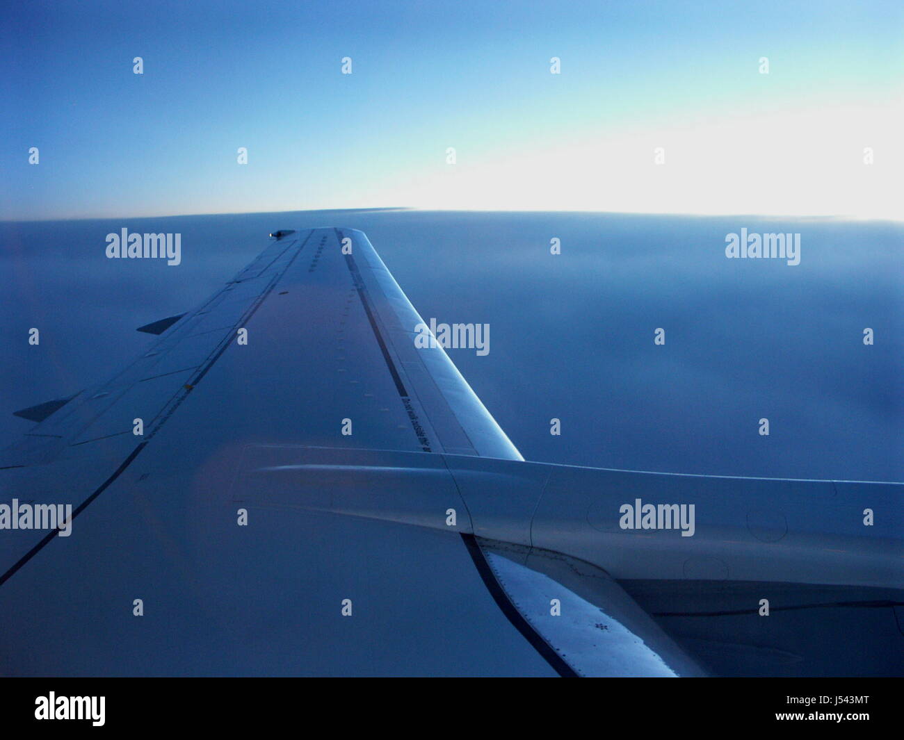 blue flight wing firmament sky aircraft aeroplane plane airplane fly ...