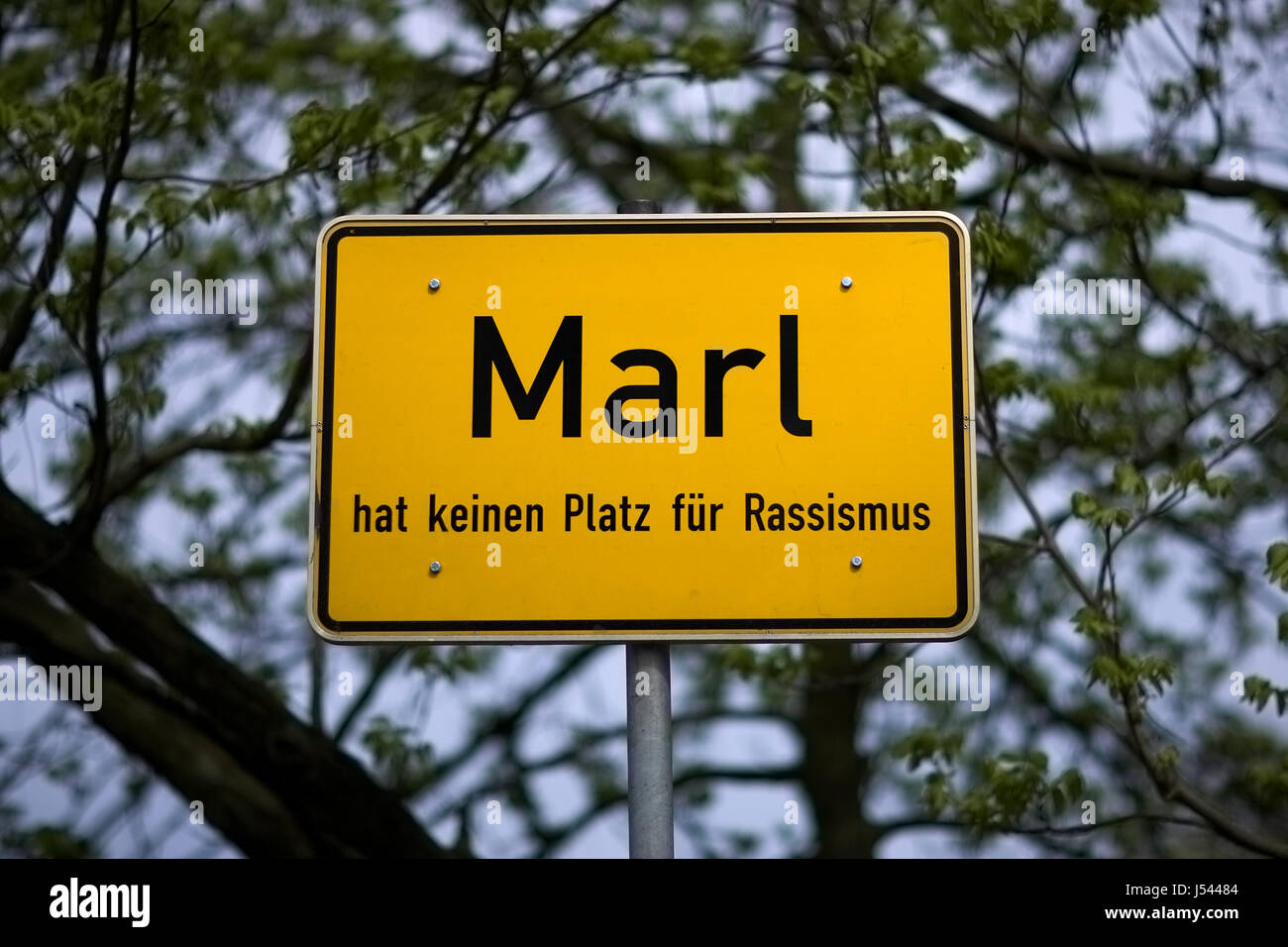 asylum,place-name sign,racism,xenophobia,anti-alien feeling,immigrant ...