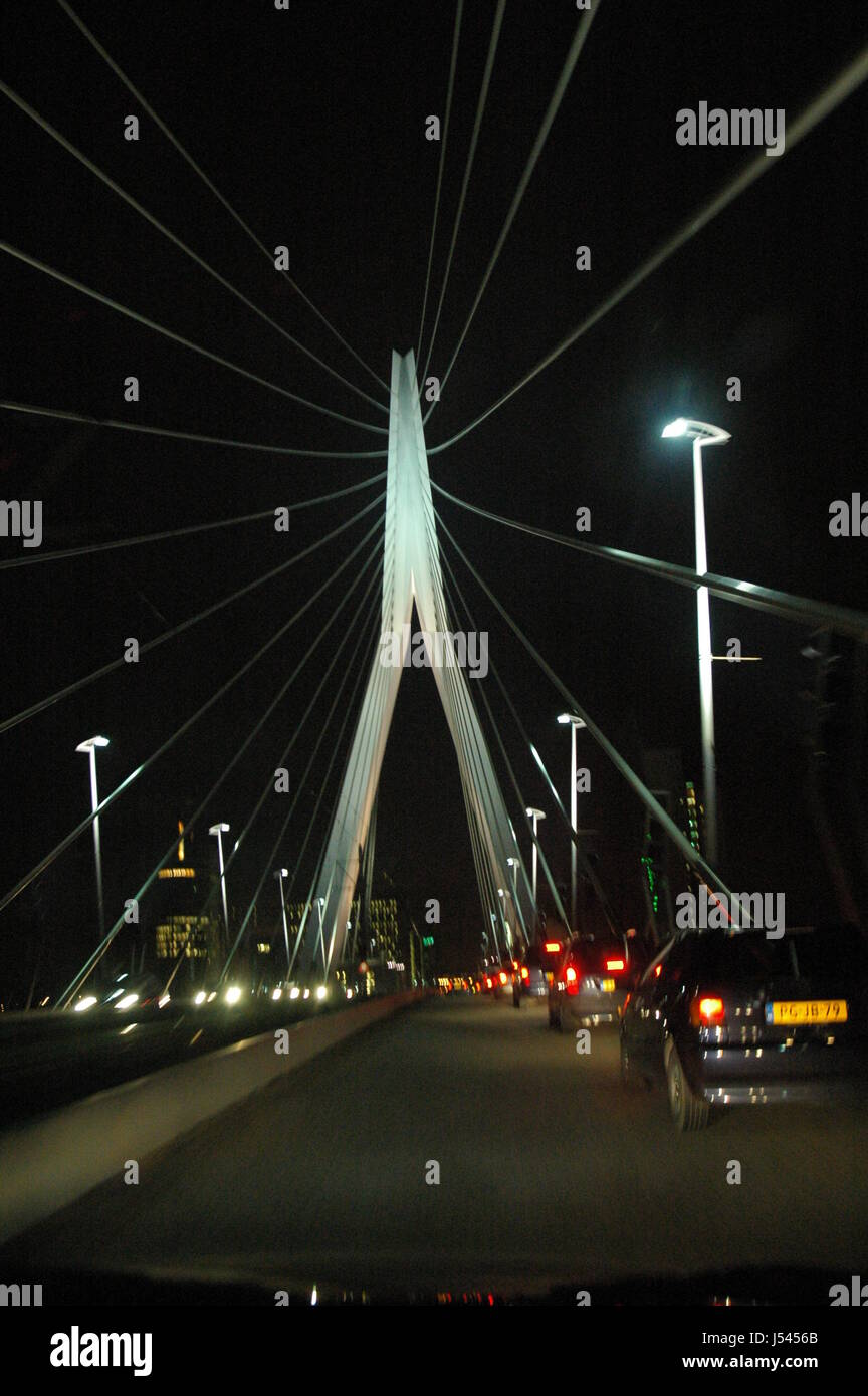 bridge at night Stock Photo - Alamy