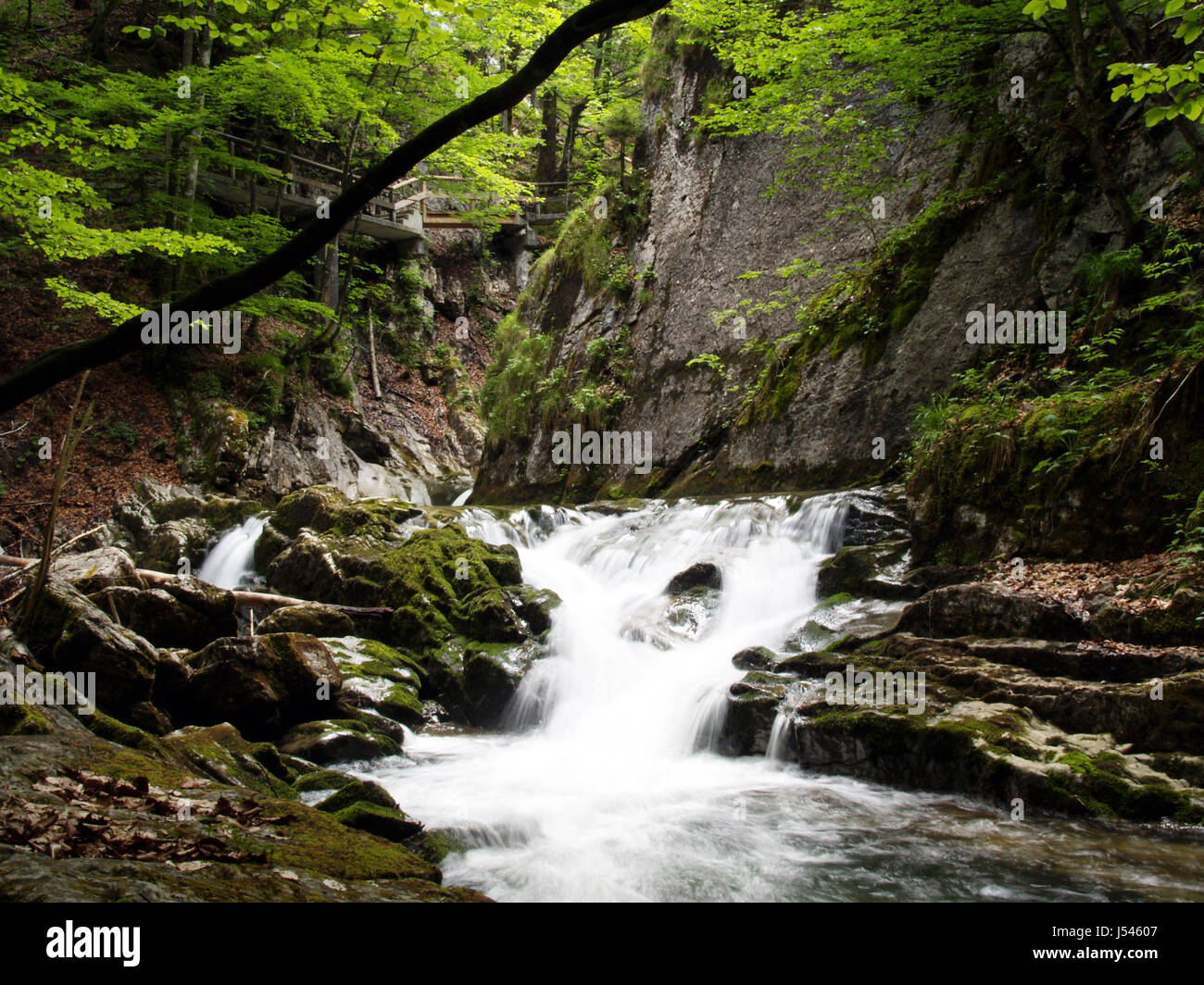 impressions rottacher waterfalls Stock Photo - Alamy