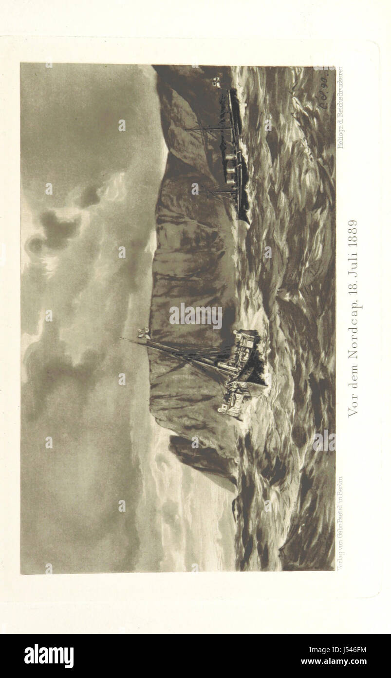 A document detailing Kaiser Wilhelm IIâ€™s travels to Norway in 1889 ...