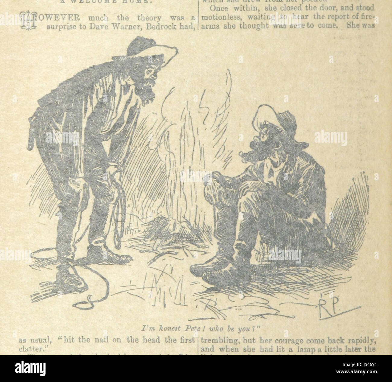 The Aldine “O'er Land and Sea.” Library Stock Photo - Alamy