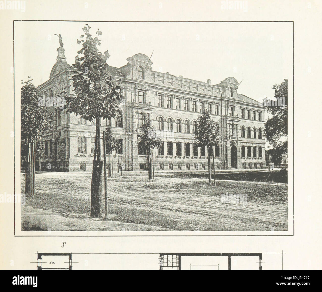 'Leipzig und seine Bauten' (Leipzig and its Buildings) is a historical ...