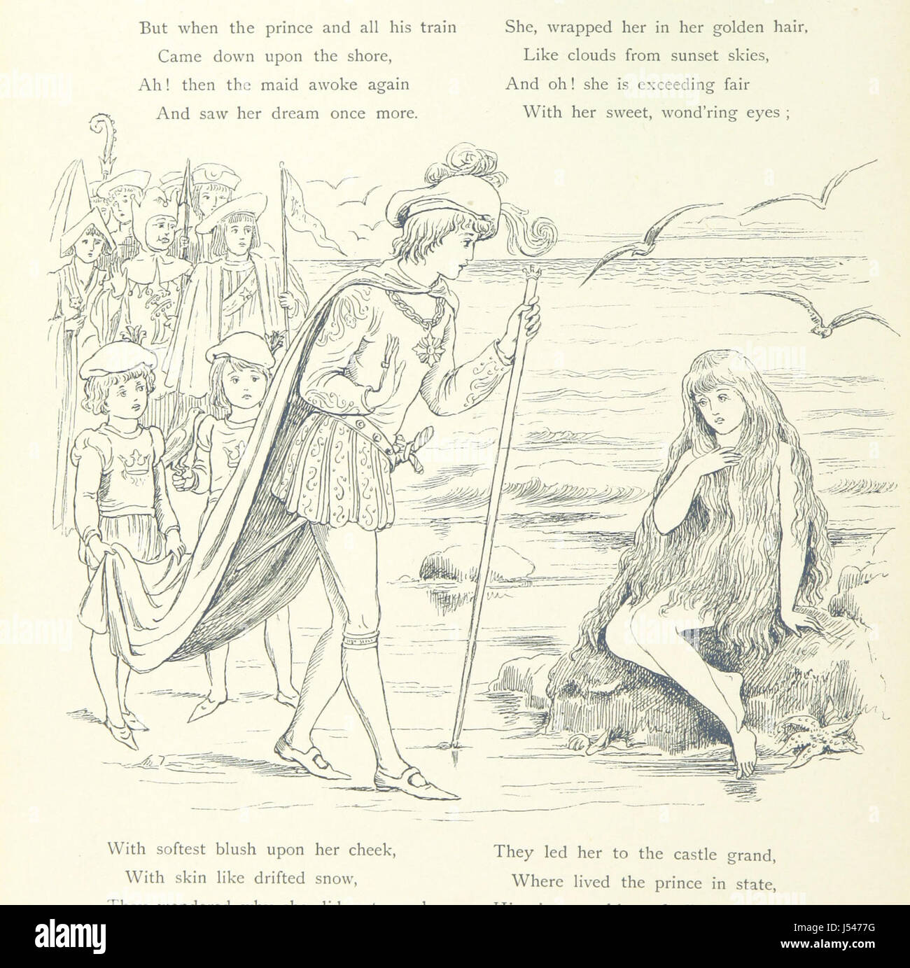A poetic retelling of Hans Christian Andersen's 'The Little Mermaid ...