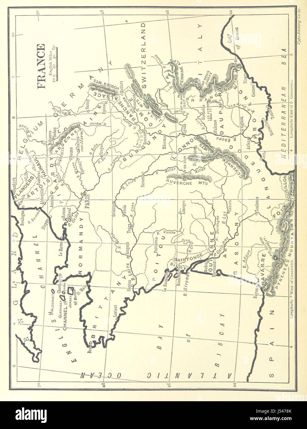 This image comes from a geography textbook, illustrating key ...