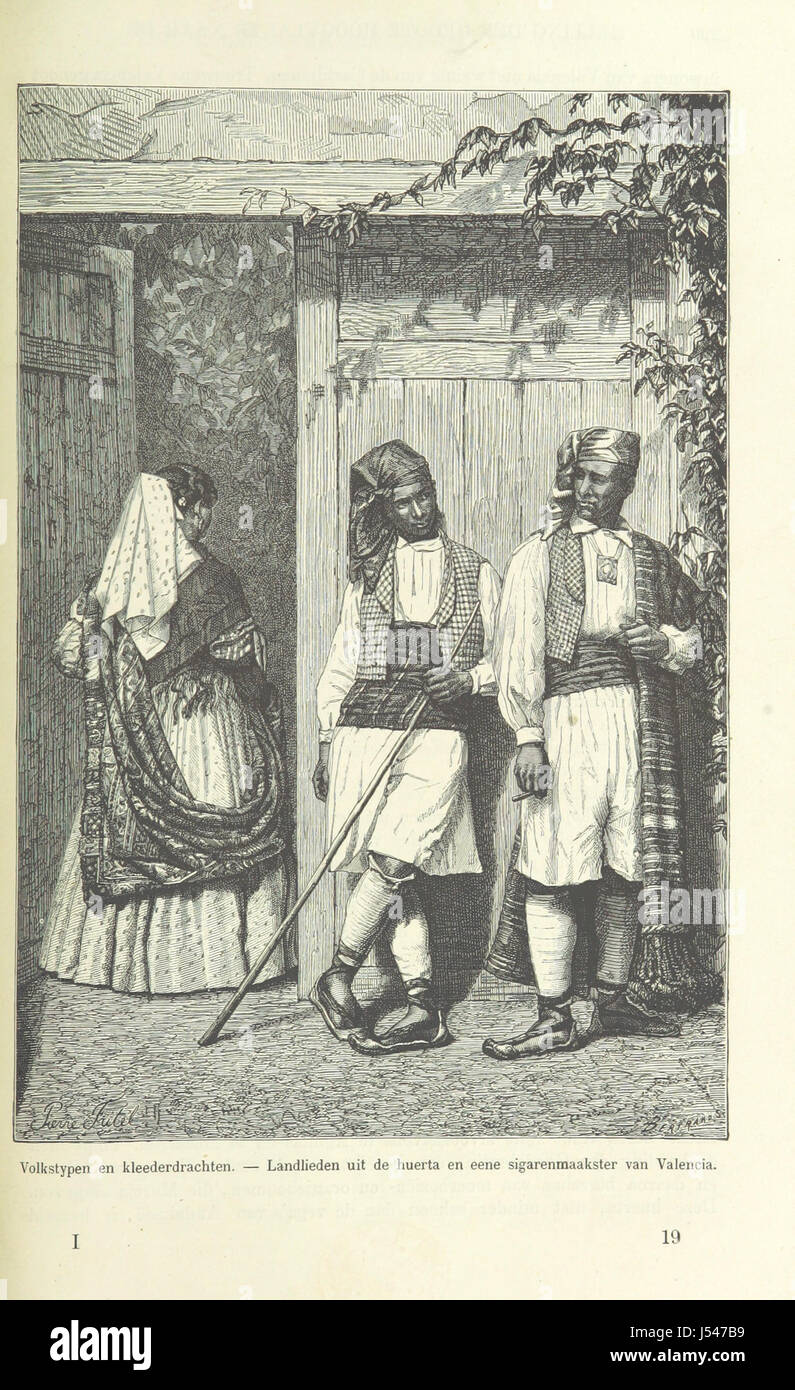 This image, from the illustrated geography book 'GeÃ¯llustreerde ...