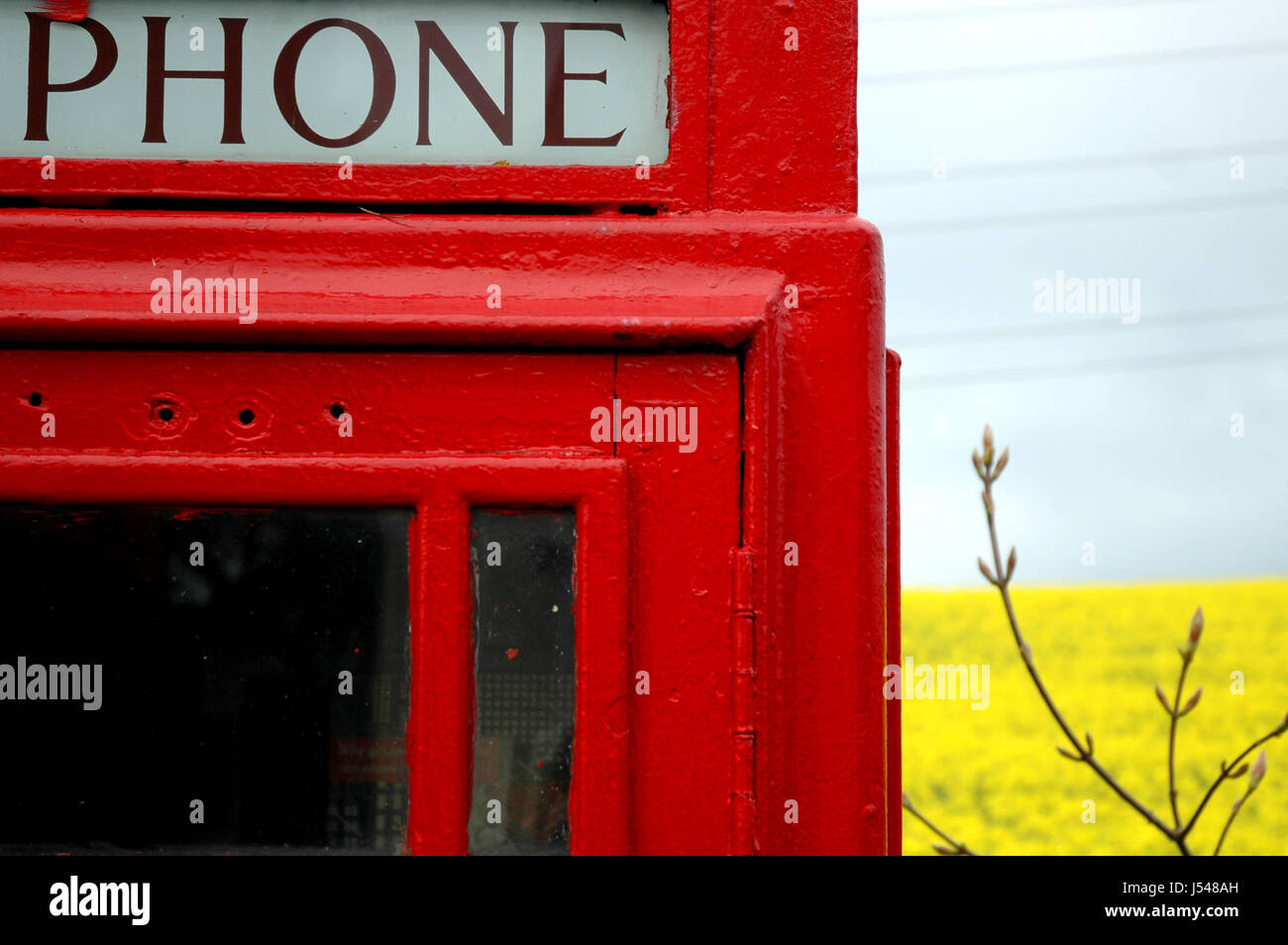 Red telephone box Stock Photo - Alamy