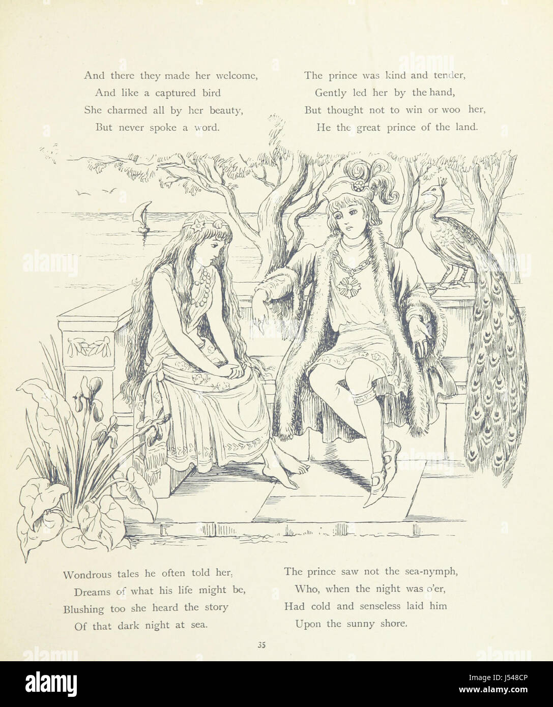 The Story of the Mermaiden. Adapted from the German of Hans Andersen ...
