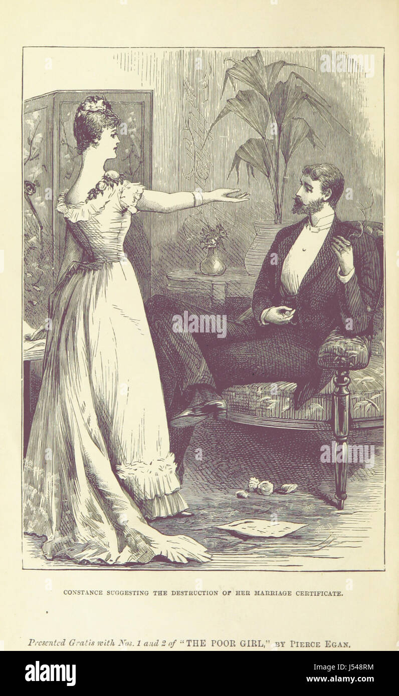 The Poor Girl. [A novel.] Stock Photo - Alamy