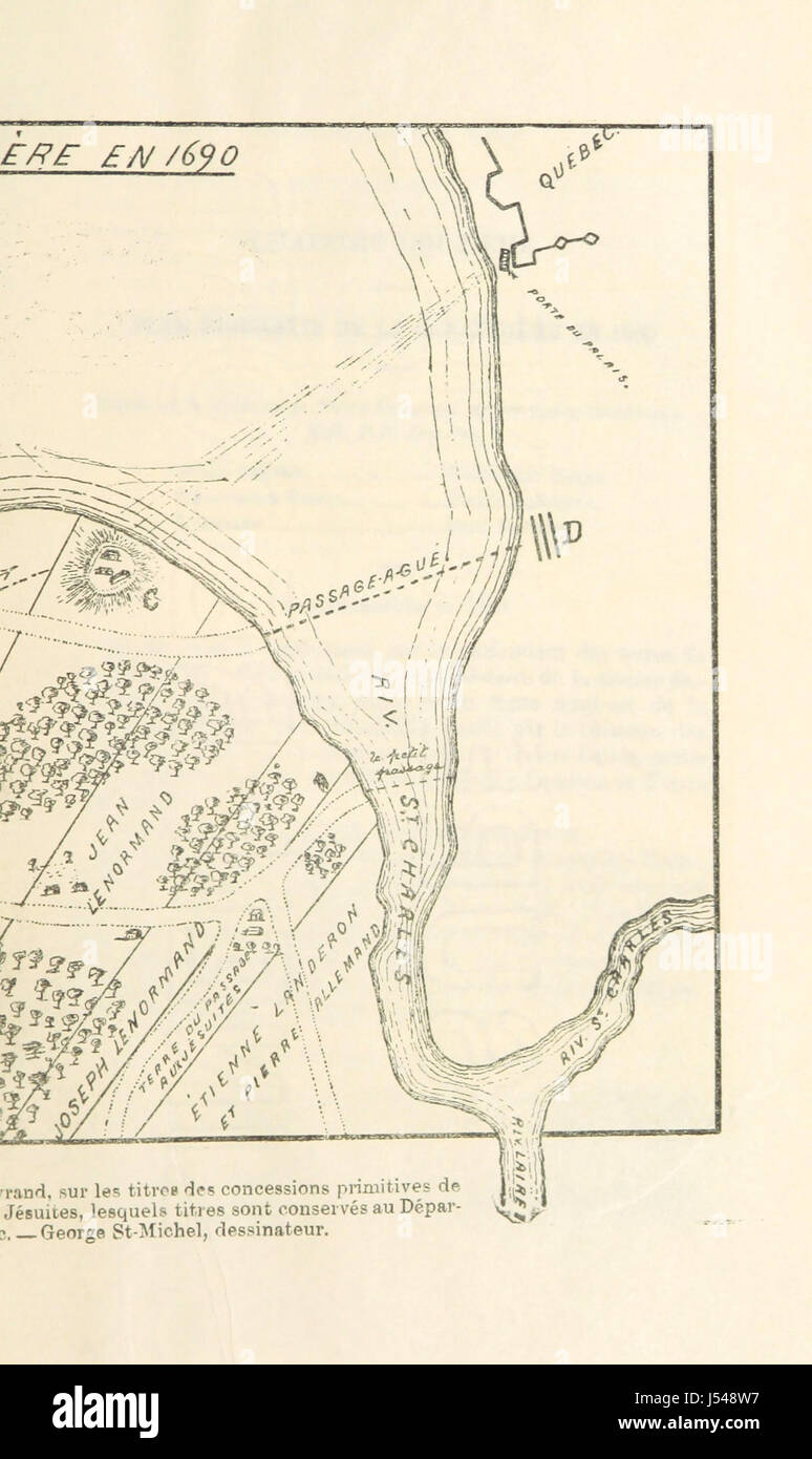 1690. Sir William Phips devant Québec. Histoire d'un siége Stock Photo ...