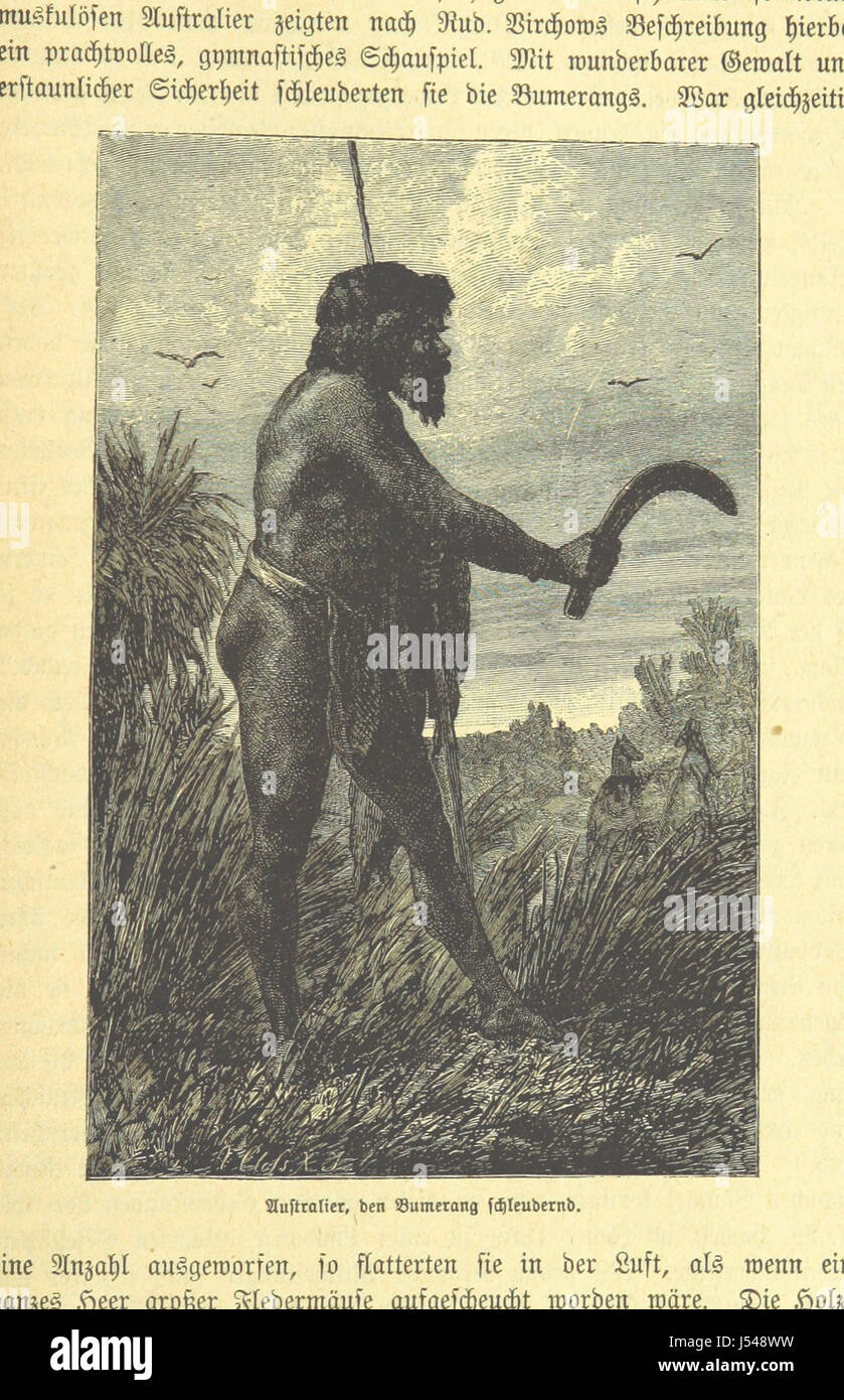 Der Mensch und seine Rassen. Mit ... Illustrationen Stock Photo - Alamy