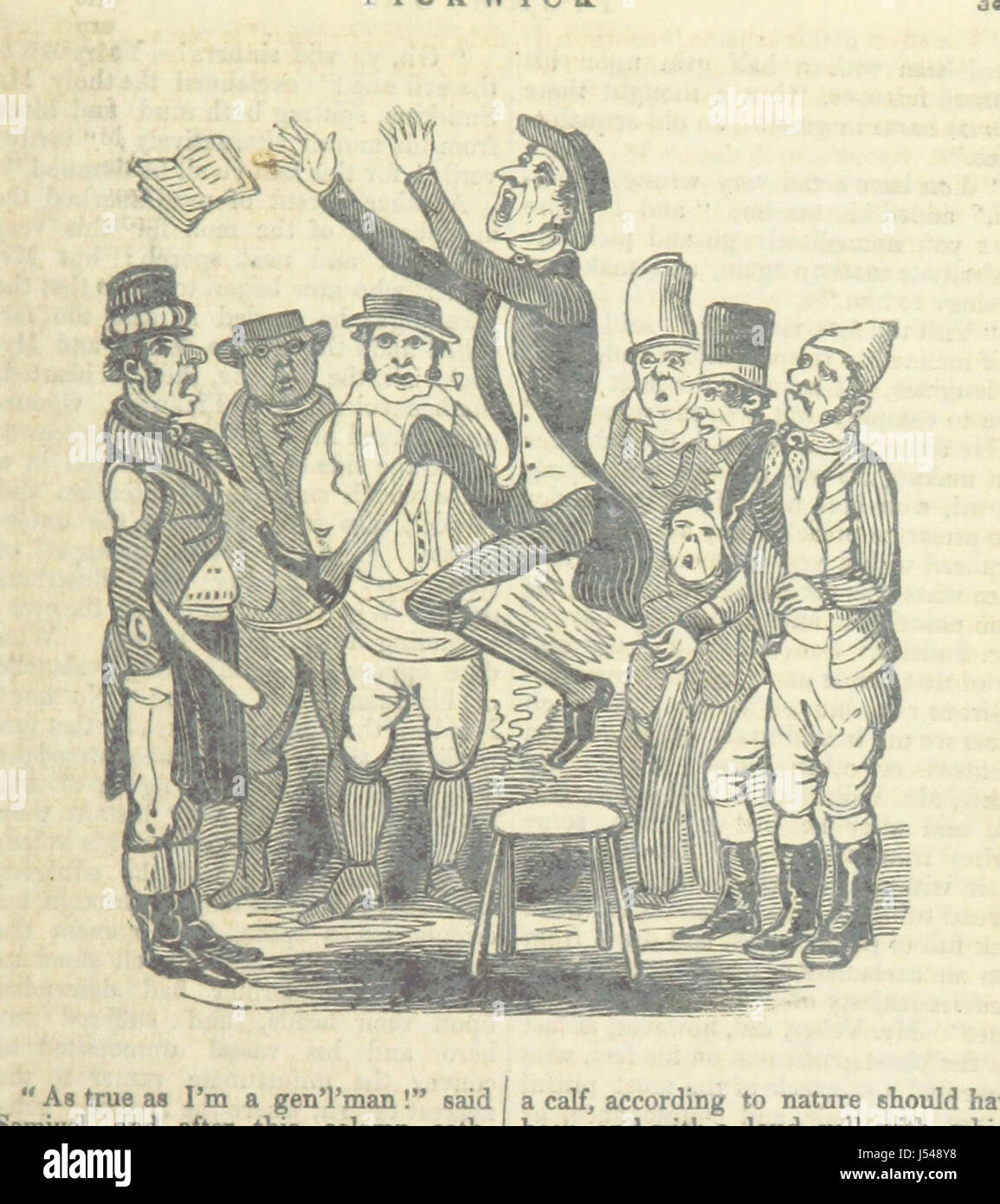 A collection of humorous notes from the *Pickwickian Club*, a fictional ...