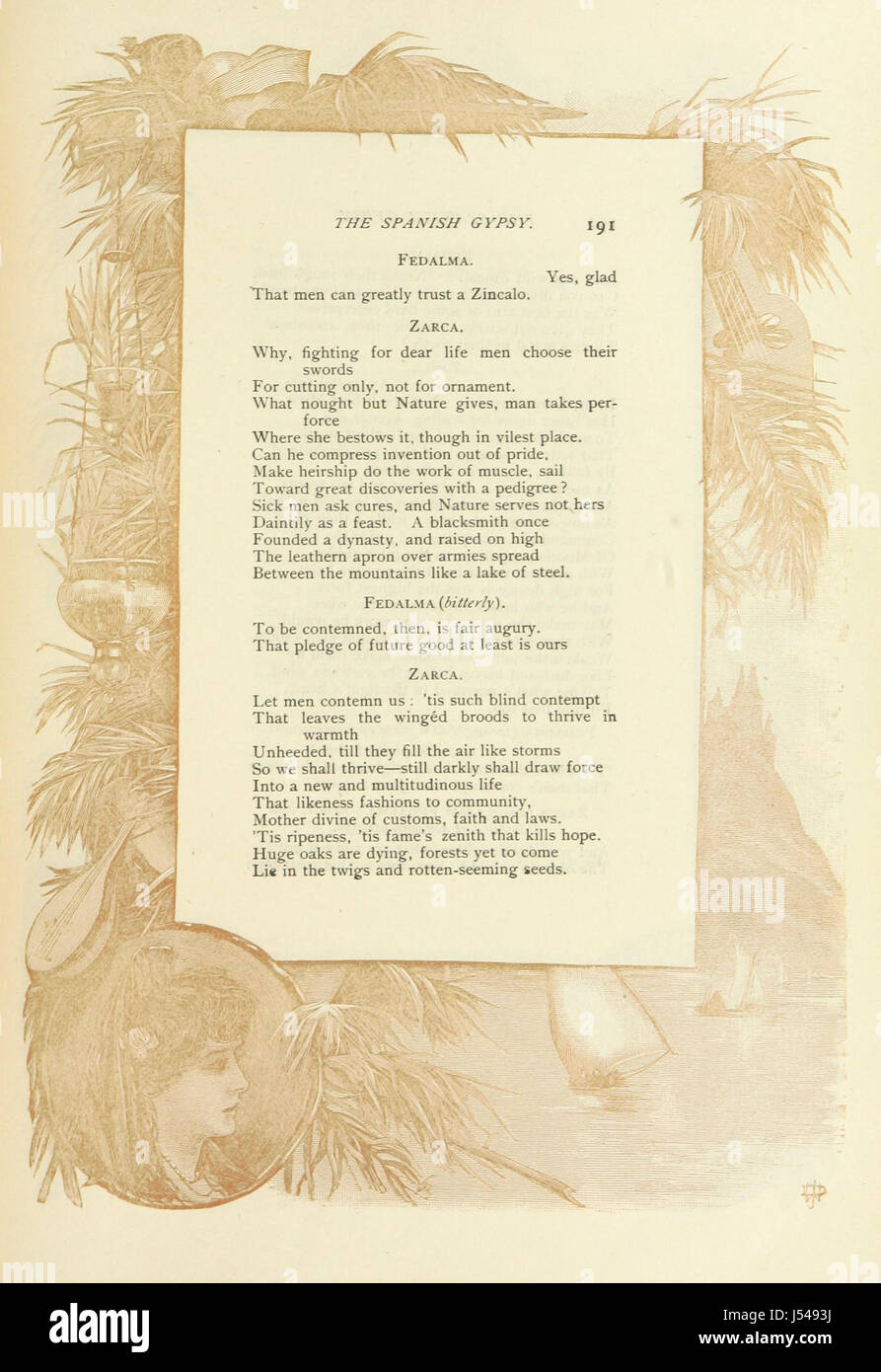 The complete poetical works of George Eliot. Family edition. Fully ...
