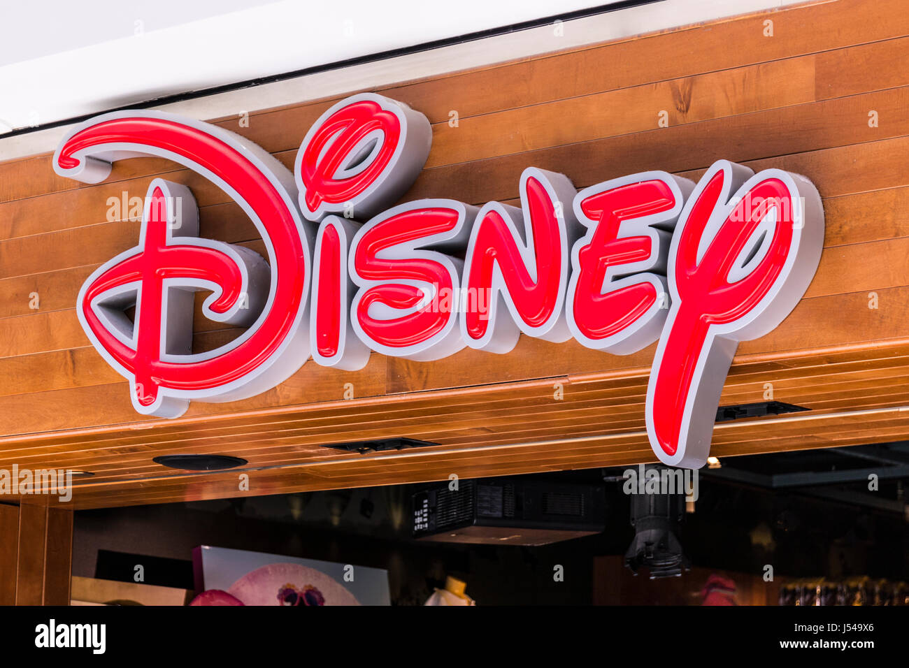 Cincinnati - Circa May 2017: Disney Store Retail Mall Location. Disney ...