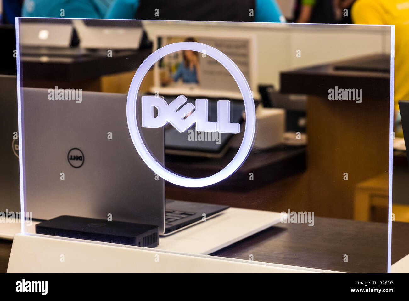 Dell computer logo hi-res stock photography and images - Alamy