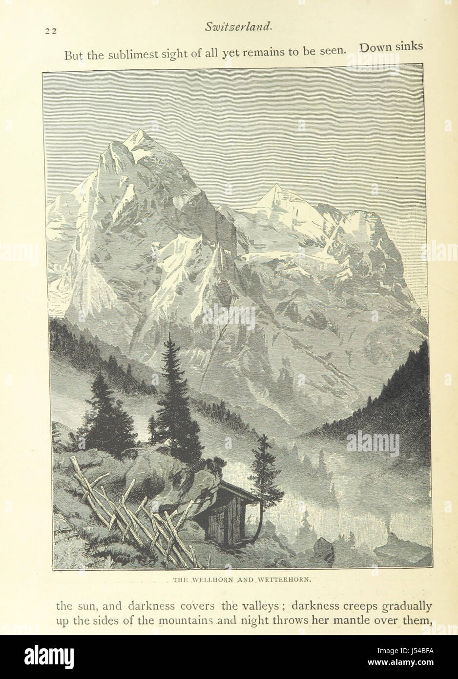 'Switzerland, its mountains, lakes, and valleys' is an illustrated ...