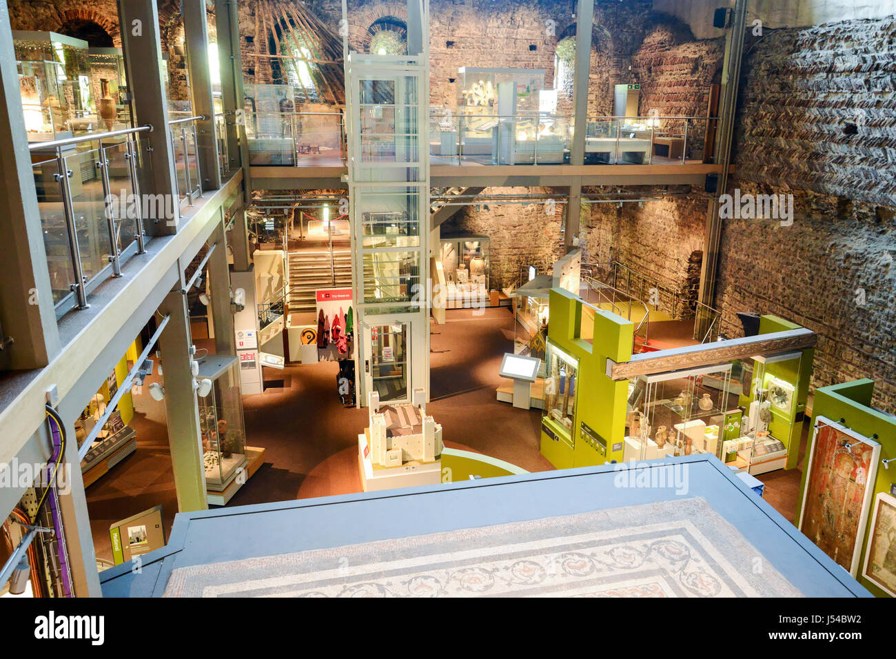 Castle Museum Colchester - Interior, Colchester, Essex Stock Photo - Alamy