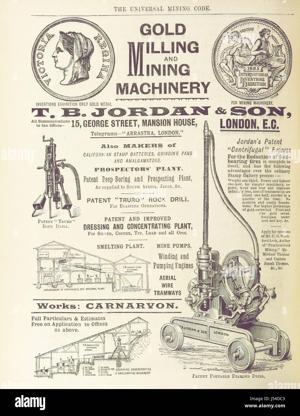 The Universal Mining Code for the use of mining companies, mining ...