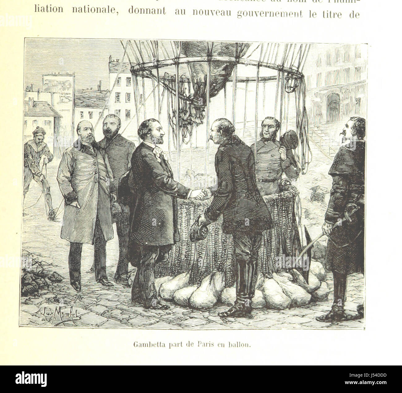 This historical work, titled 'Les deux France,' covers the history of ...