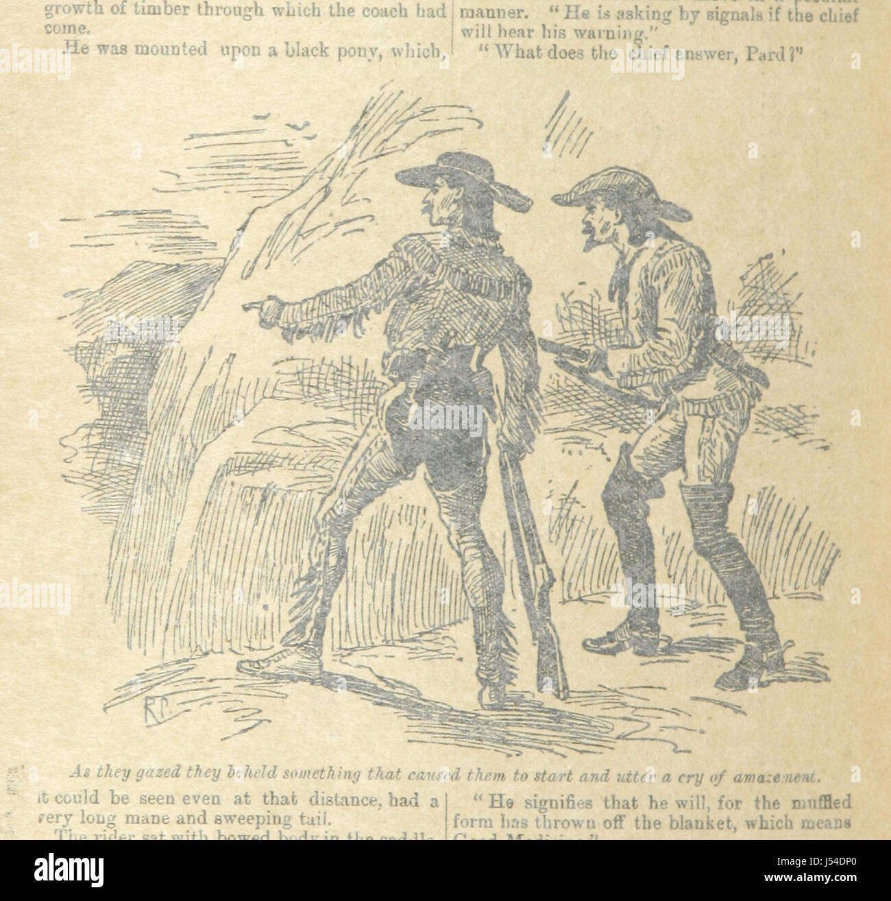 The Aldine “O'er Land and Sea.” Library Stock Photo - Alamy