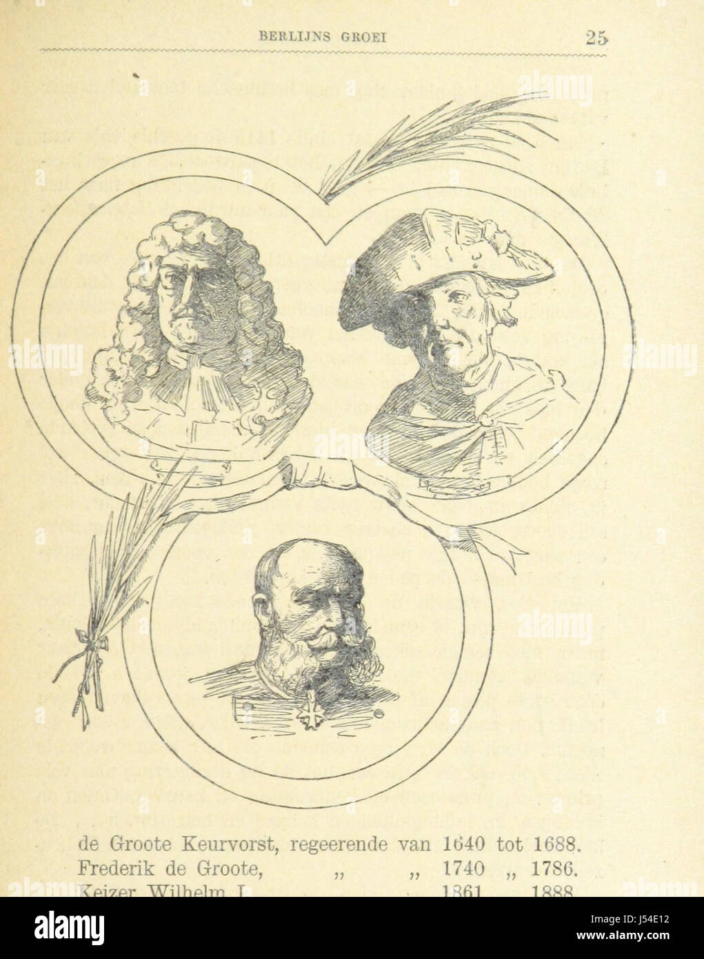 Berlijn ... Geïllustreerd door Hendr. Klijn Stock Photo - Alamy