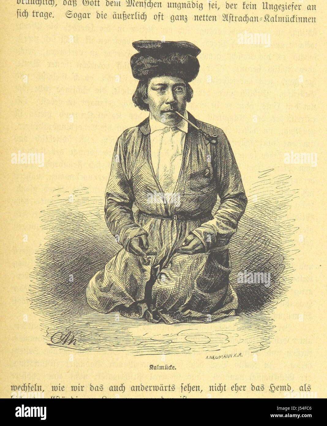 Der Mensch und seine Rassen. Mit ... Illustrationen Stock Photo - Alamy