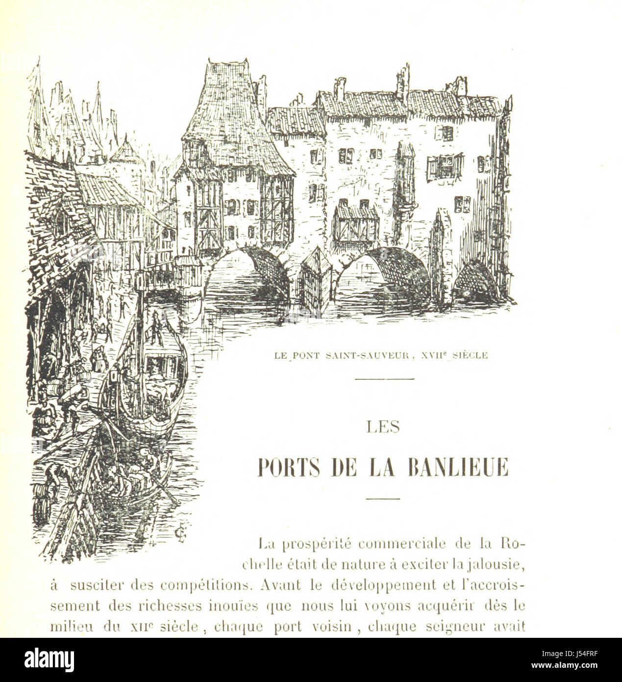 La Rochelle et ses ports ... Illustrations, etc Stock Photo - Alamy