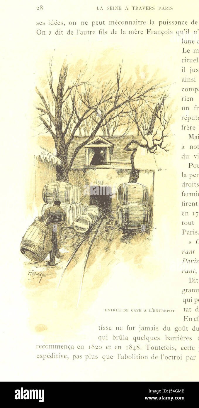 'La Seine Ã travers Paris' is an illustrated work by G. Fraipont that ...