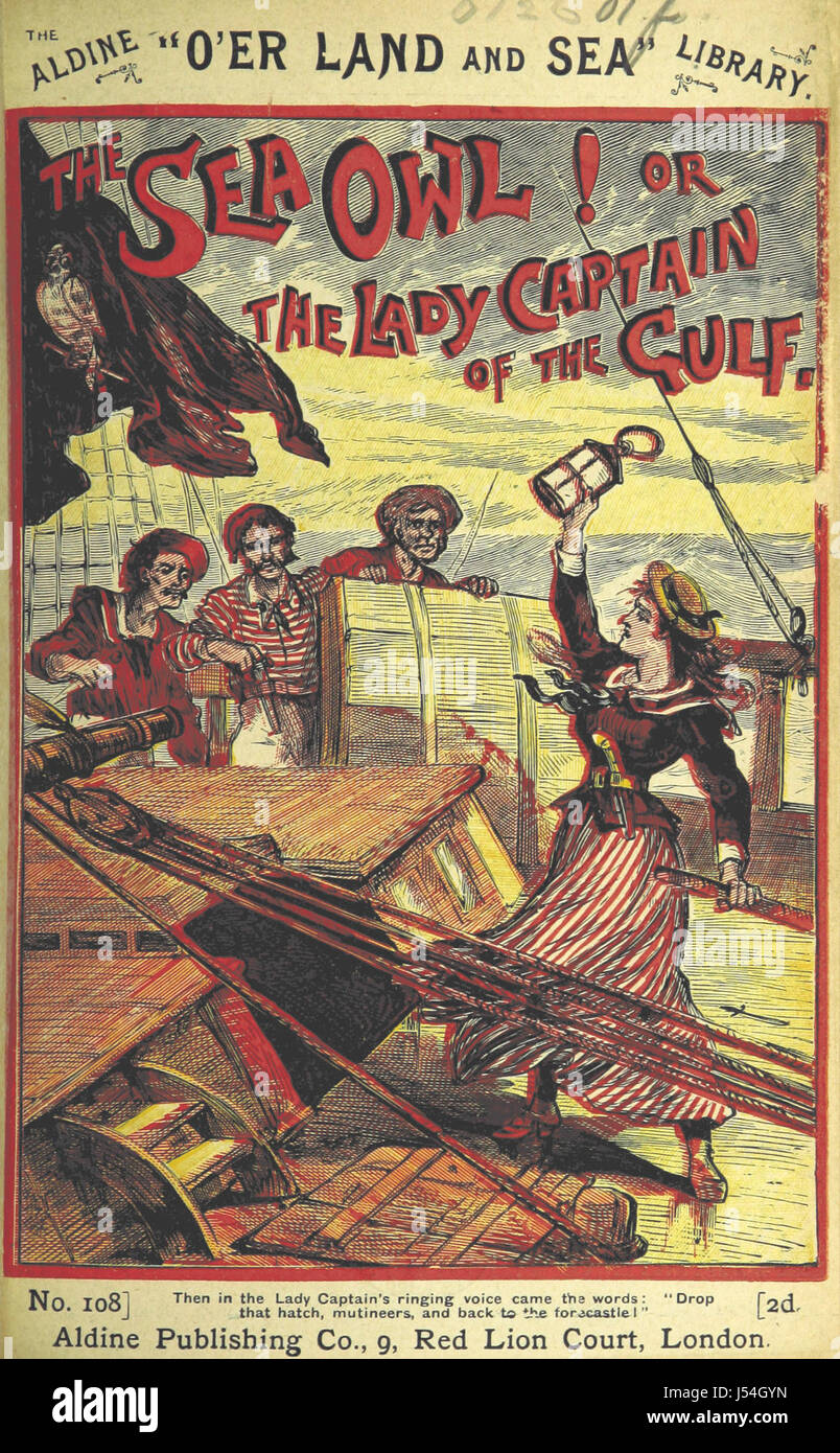 The Aldine “O'er Land and Sea.” Library Stock Photo - Alamy