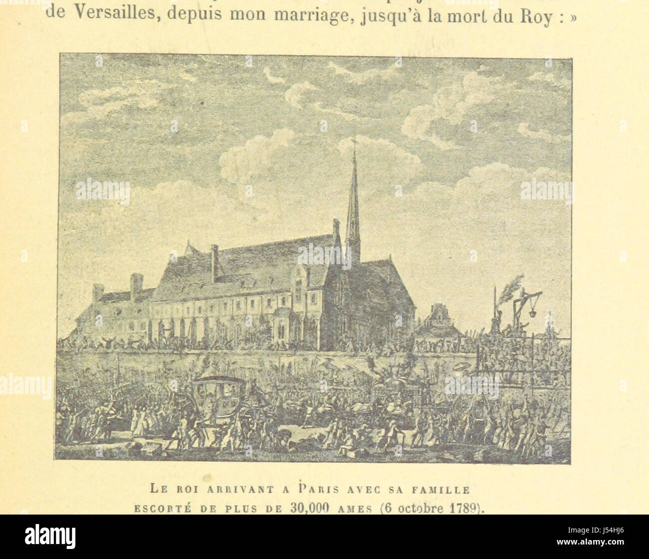 A historical reference to King Louis XVI and the French Revolution ...