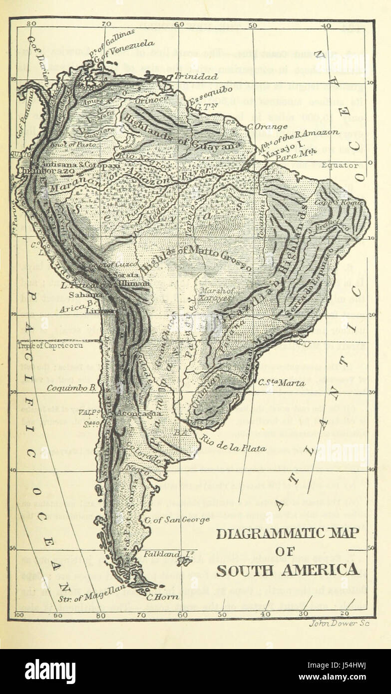 A New Geography on the comparative method. With maps and diagrams Stock ...