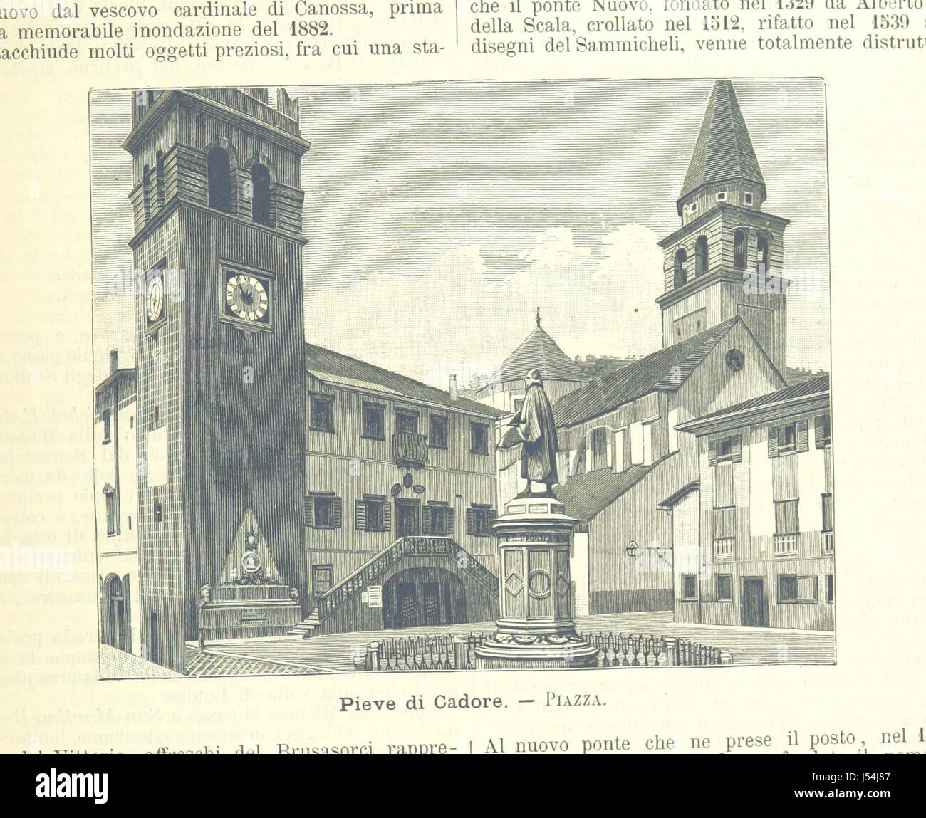 A detailed geographical and illustrated map of Italy, showcasing the ...