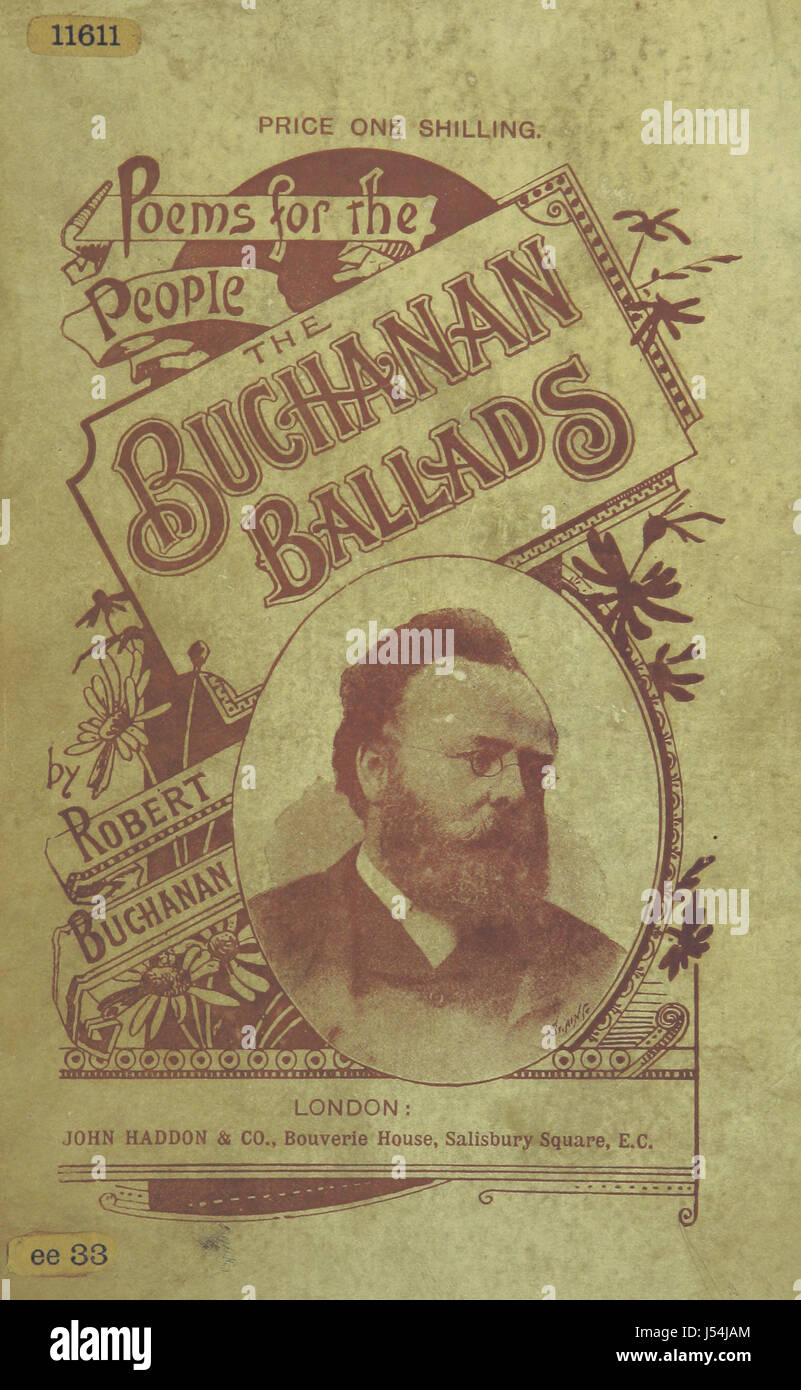A collection of poems written by Robert Buchanan, focusing on themes of ...