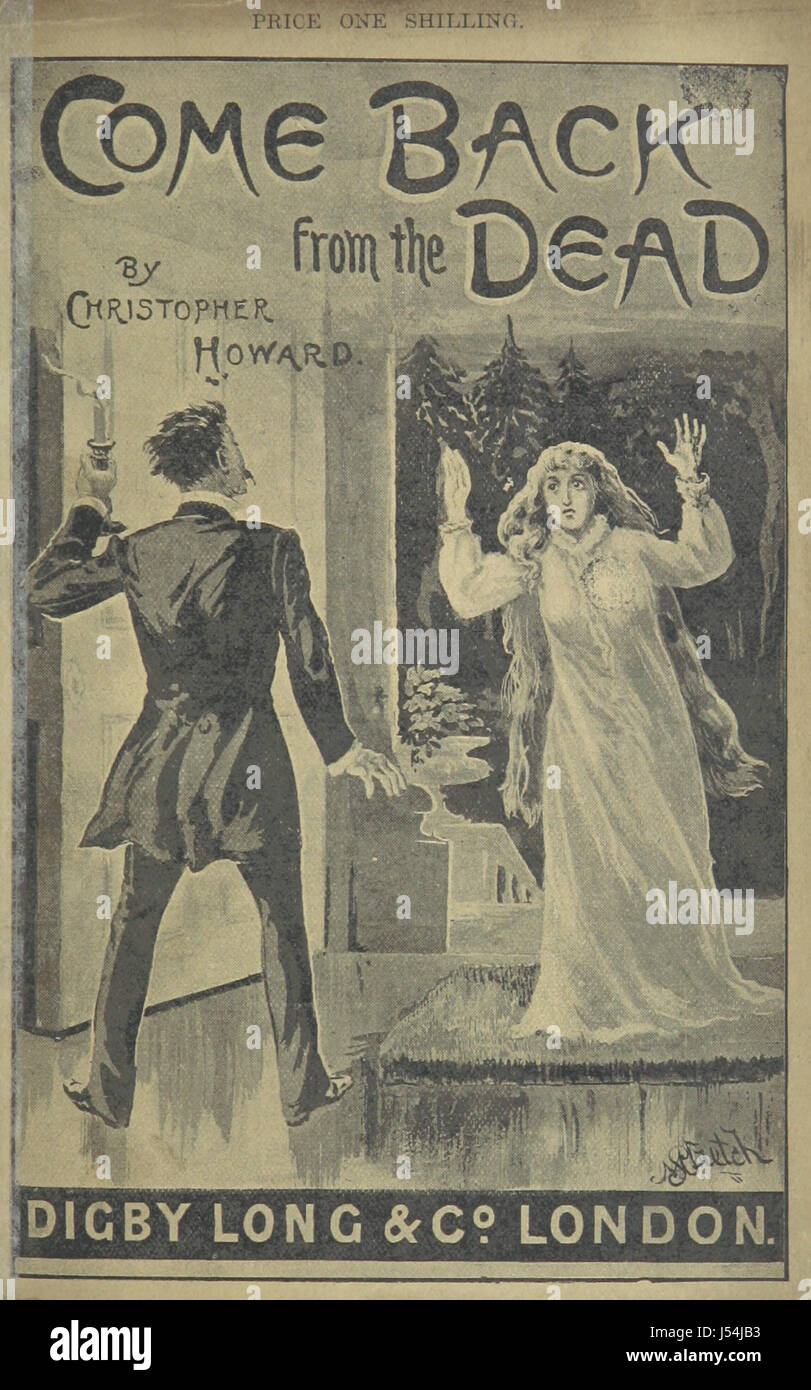 'Come Back from the Dead' is a novel, likely exploring themes of ...