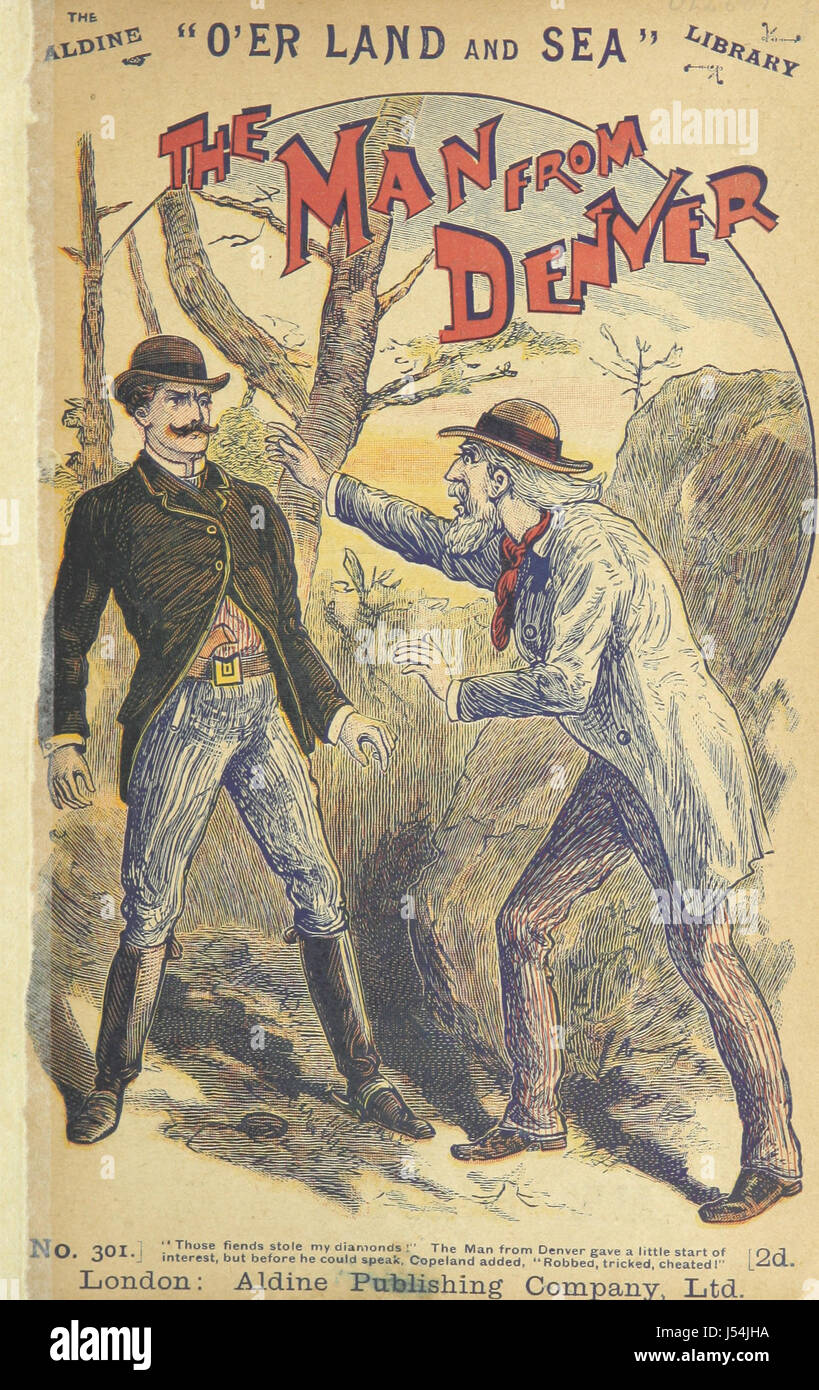 The Aldine “O'er Land and Sea.” Library Stock Photo - Alamy