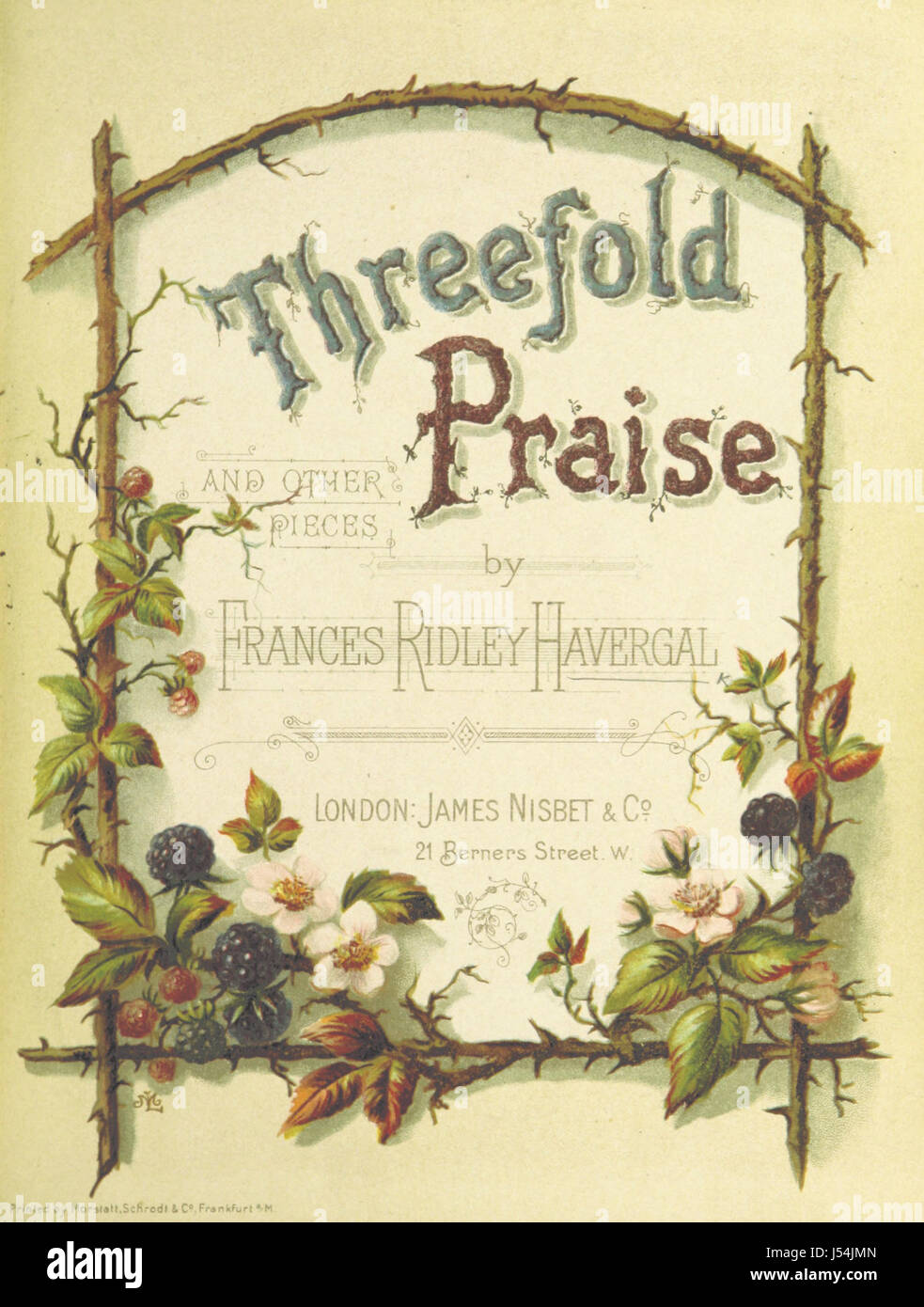 Threefold Praise and other pieces [in verse. With illustrations] Stock ...