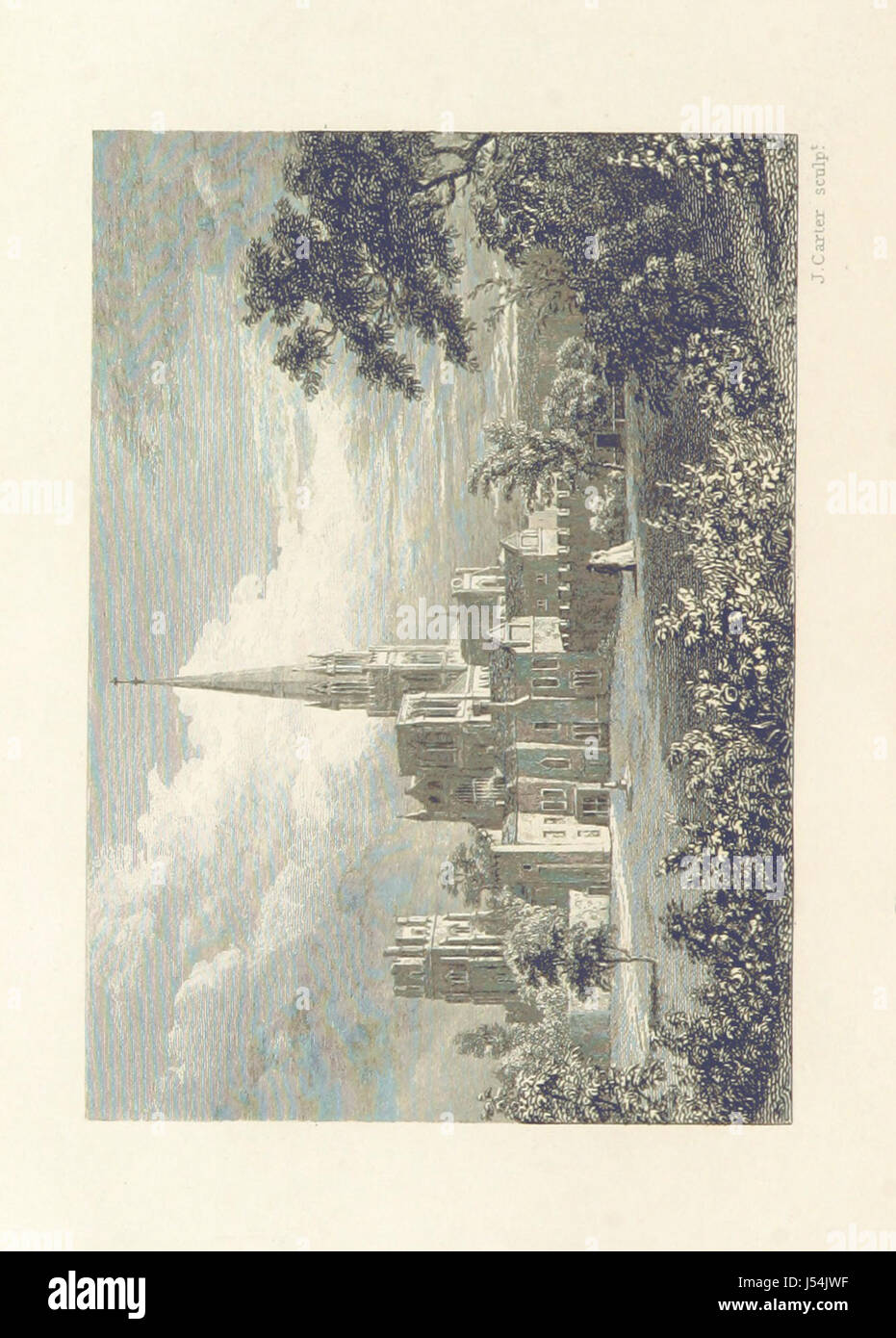 Chichester cathedral drawing hi-res stock photography and images - Alamy