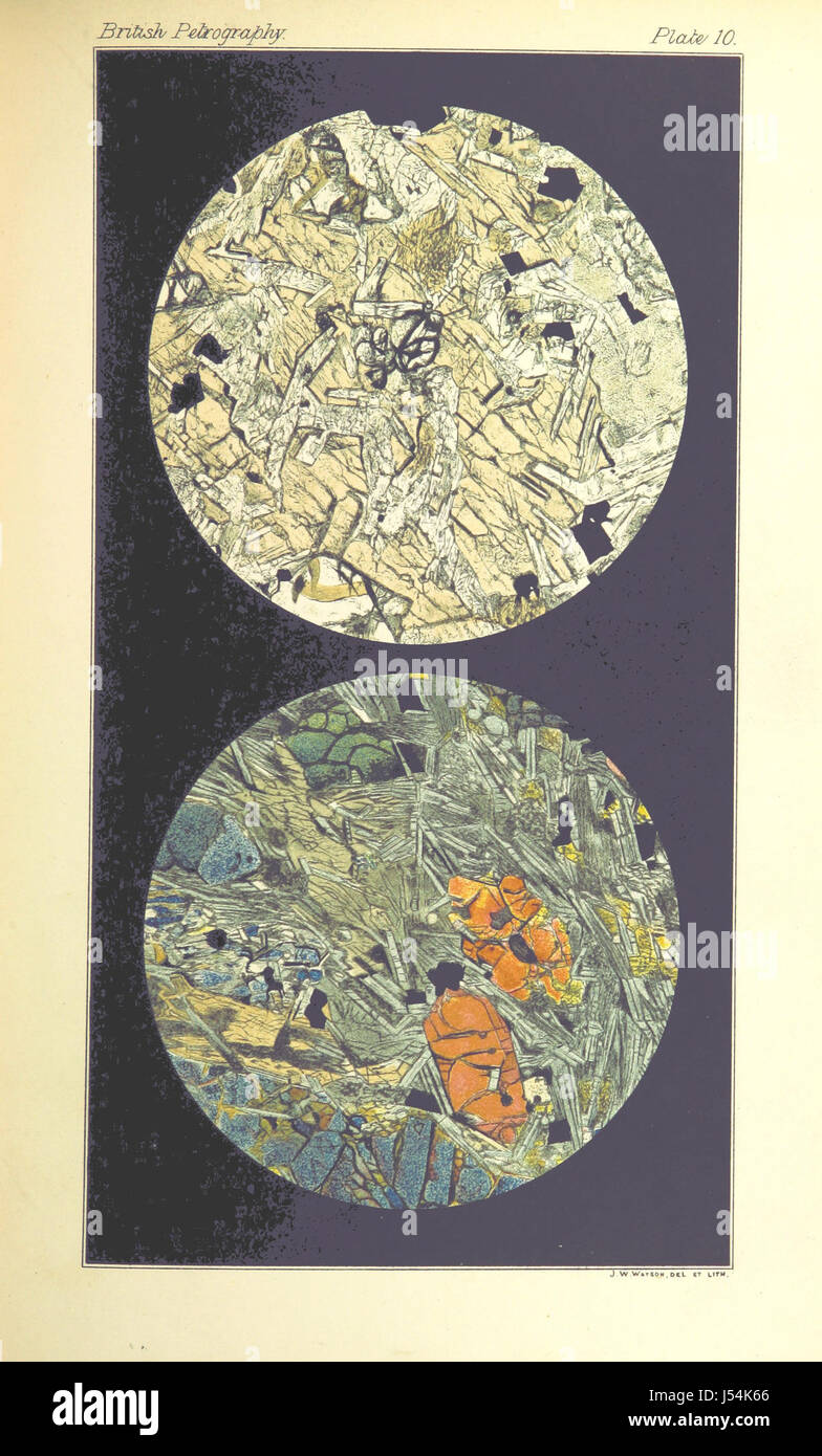 This work focuses on British petrography, with an emphasis on igneous ...