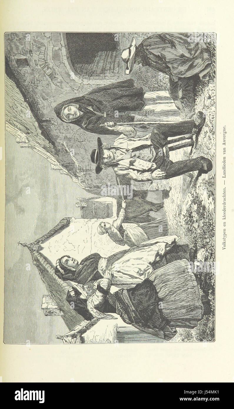 An illustrated geography book detailing various regions, cultures, and ...