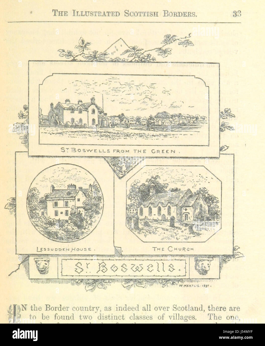 The Illustrated Scottish Borders. Being a reprint of “Border Sketches ...