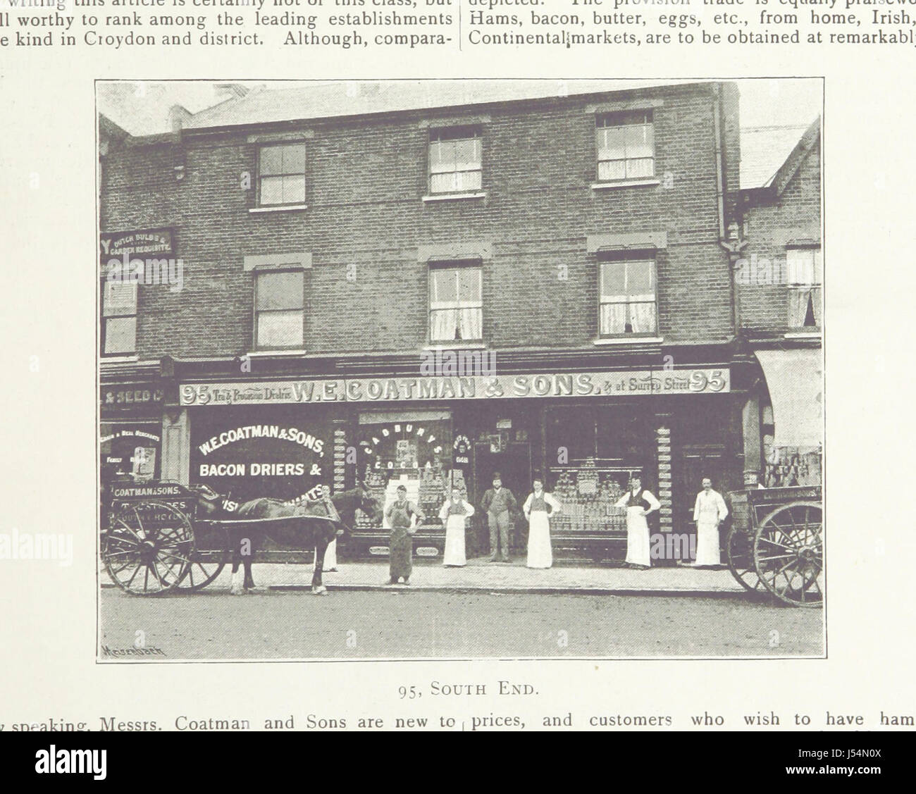 An illustrated local guide to the shopping opportunities in Croydon ...