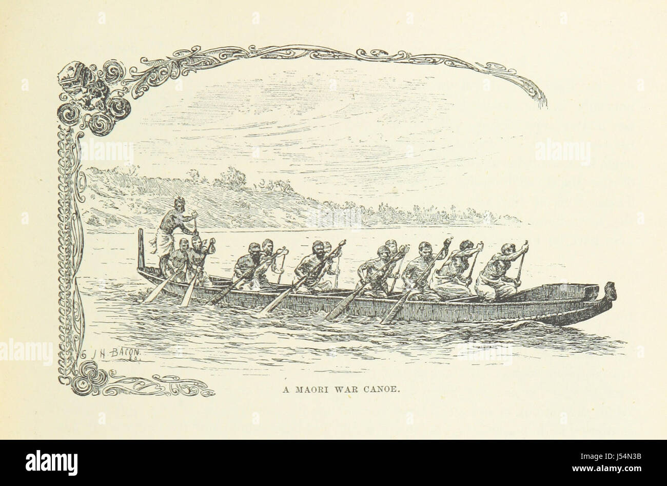 This image from 'Cassell's Picturesque Australasia' showcases a ...