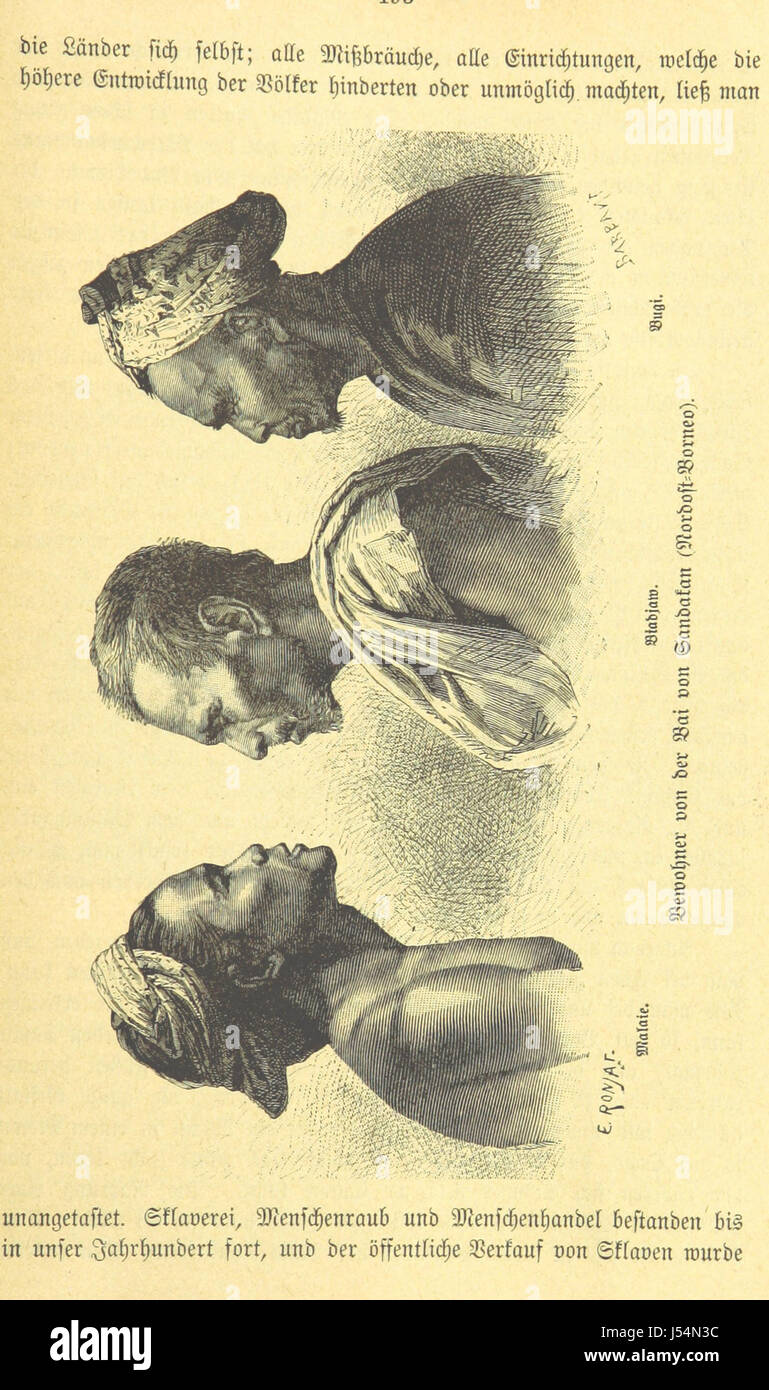 This image, taken from 'Der Mensch und seine Rassen', depicts ...