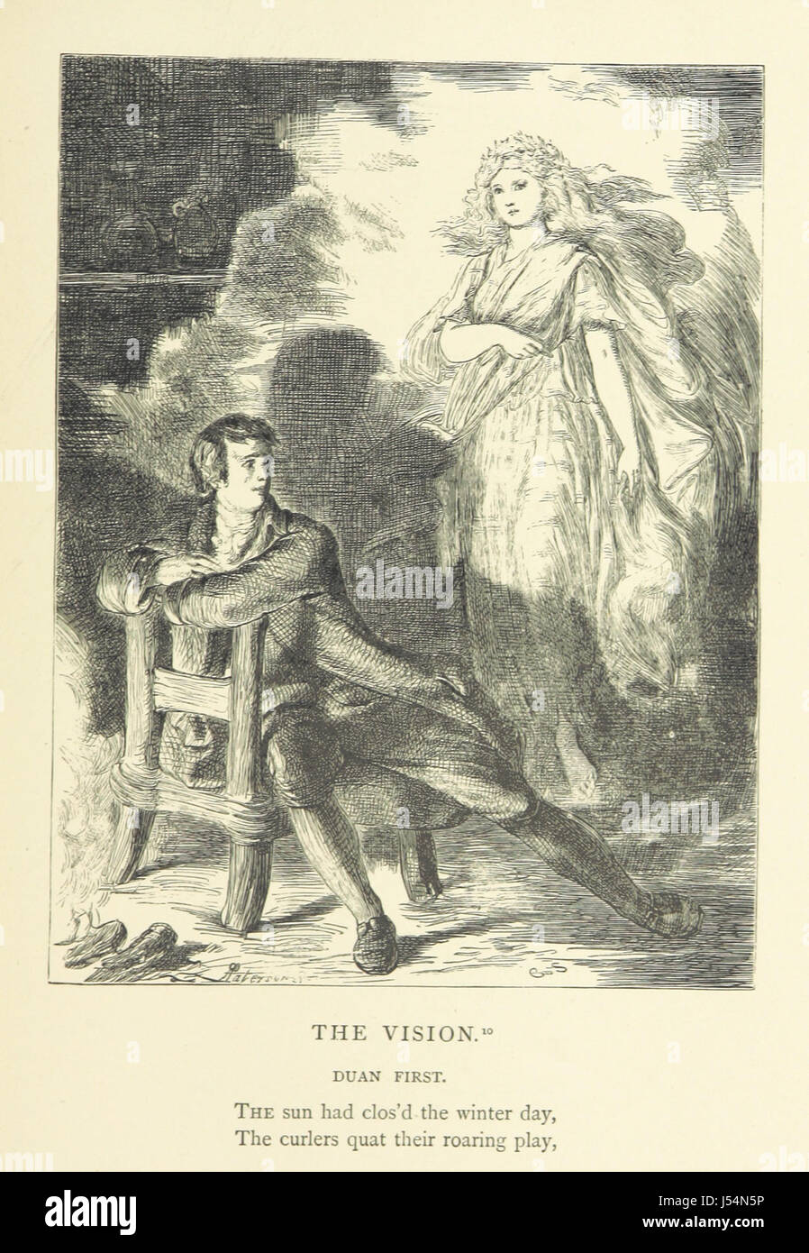 Poems & Songs by Robert Burns. With original illustrations by R ...