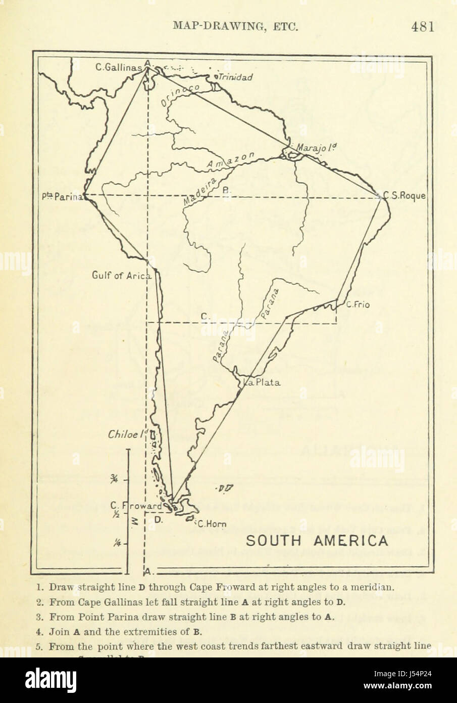 A New Geography on the comparative method. With maps and diagrams Stock ...