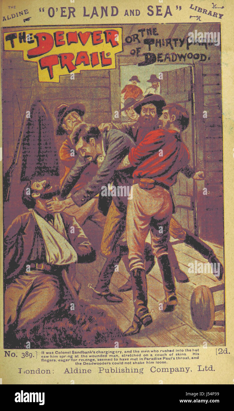 The Aldine “O'er Land and Sea.” Library Stock Photo - Alamy